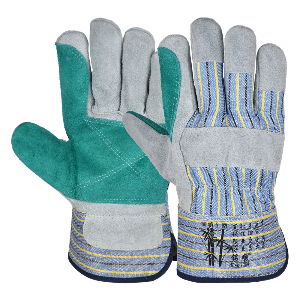 Reinforced Palm Leather Work Gloves(Model: MS-605)